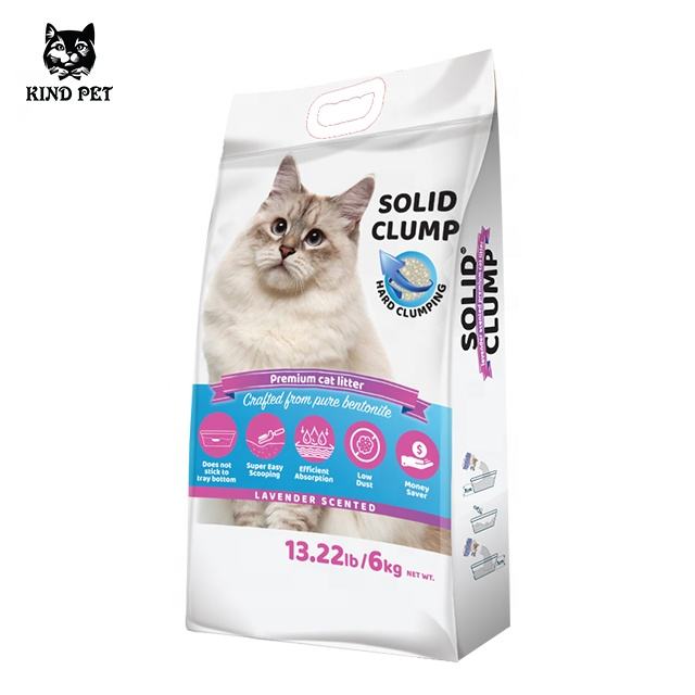 Crushed Zeolite Bentonite Cat Litter Anti-Bacterial Odor Lock Fast ...