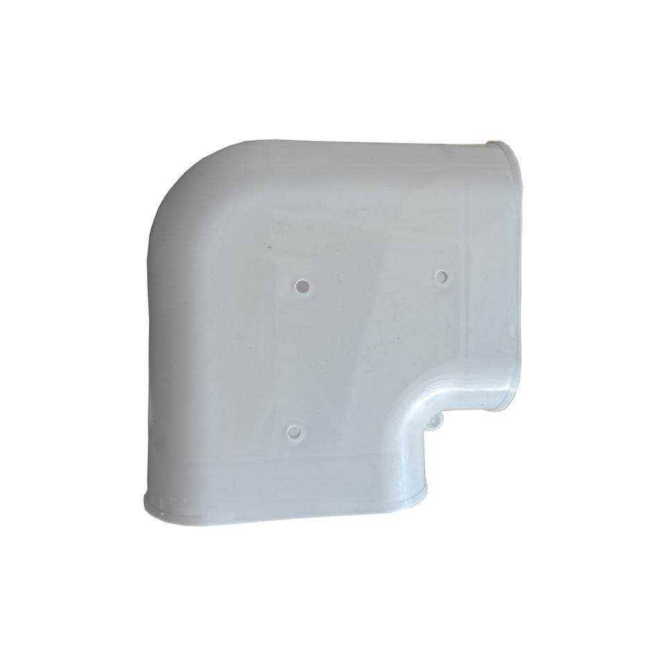 Industrial-Style 75*65 PVC Flat Bend 90 Degree HVAC Systems Plastic ...