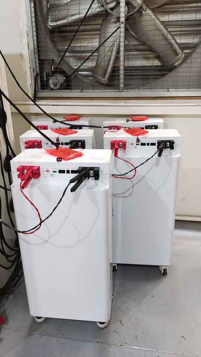 DE Stock 15KWh 51.2V LiFePO4 Battery Pack 300AH Deep Cycle Home Energy ...