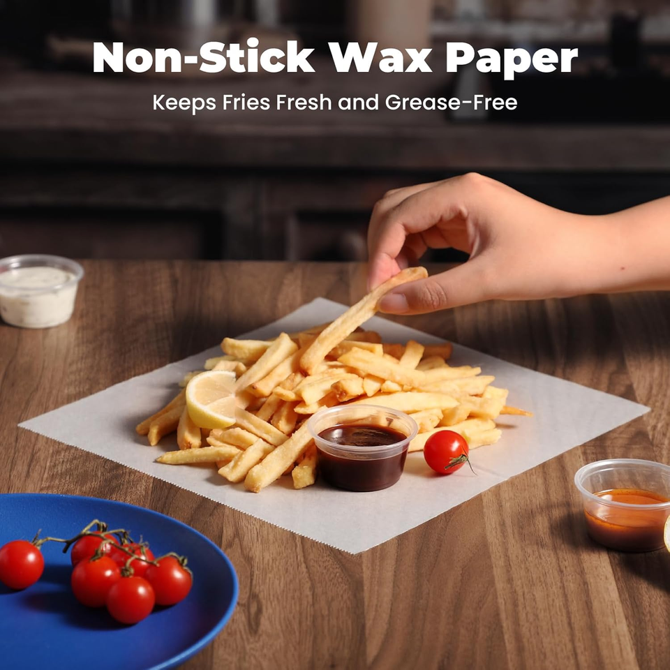 12x10-3/4-inch Interfolded Medium Grade Dry Waxed Paper