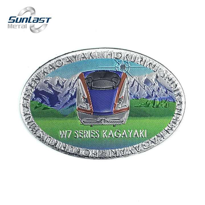 Japandi Magnetic Fridge Magnets - Custom Embossed Aluminium