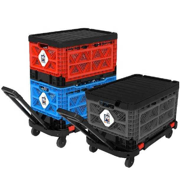 Smart Collapsible Crate Multi-purpose Storage Stackable Crate Made in ...