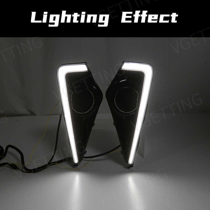 LED DRL Daytime Running Lights for Toyota Veloz 2021-2023