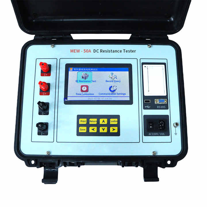 Auto Testing Resistance Tester Pedestal Mounting Electric DC ...