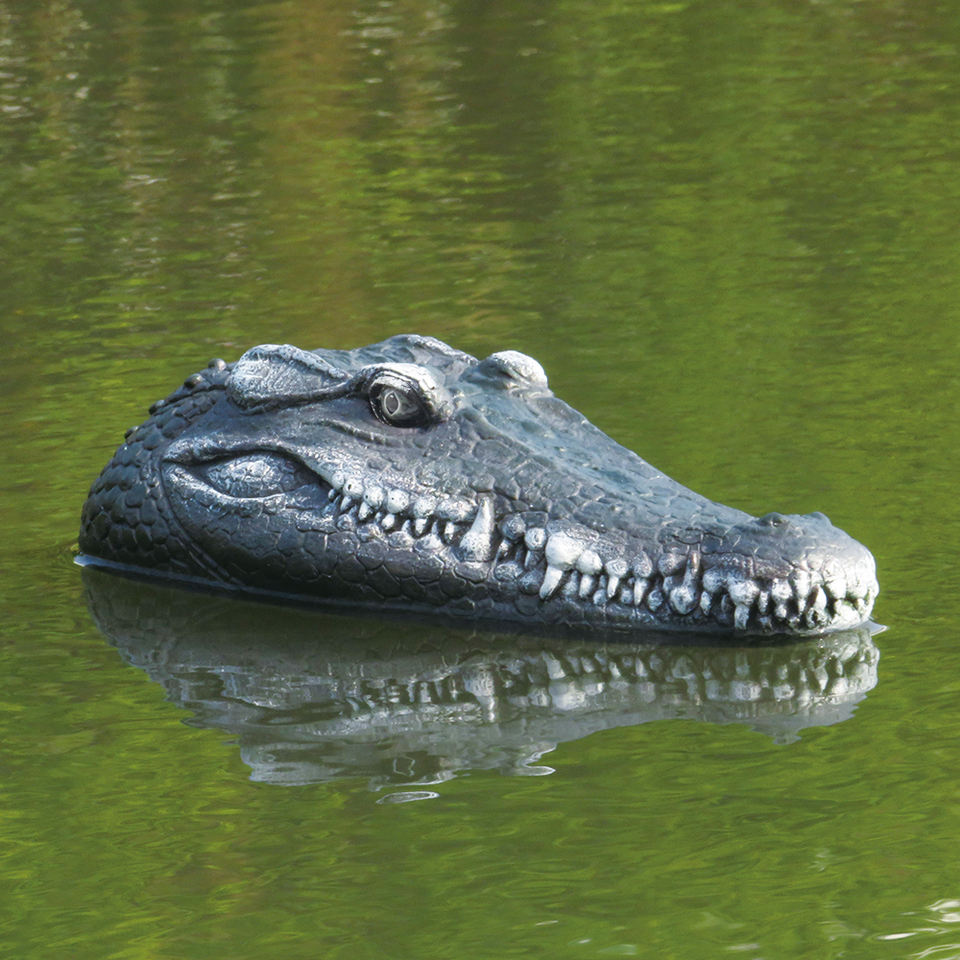 Popular Choice 2.4GHz RC Crocodile Boat 4 Channel Lifelike Simulation ...