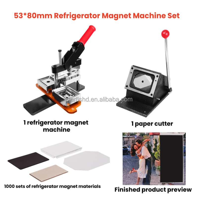Magnetic Button Maker - mpro magnet machine - 300W High Efficiency