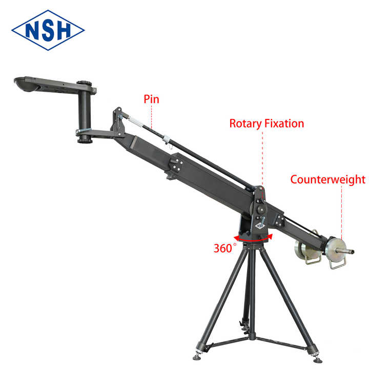 NSH Telescoping Camera Jib Crane - Versatile and Durable