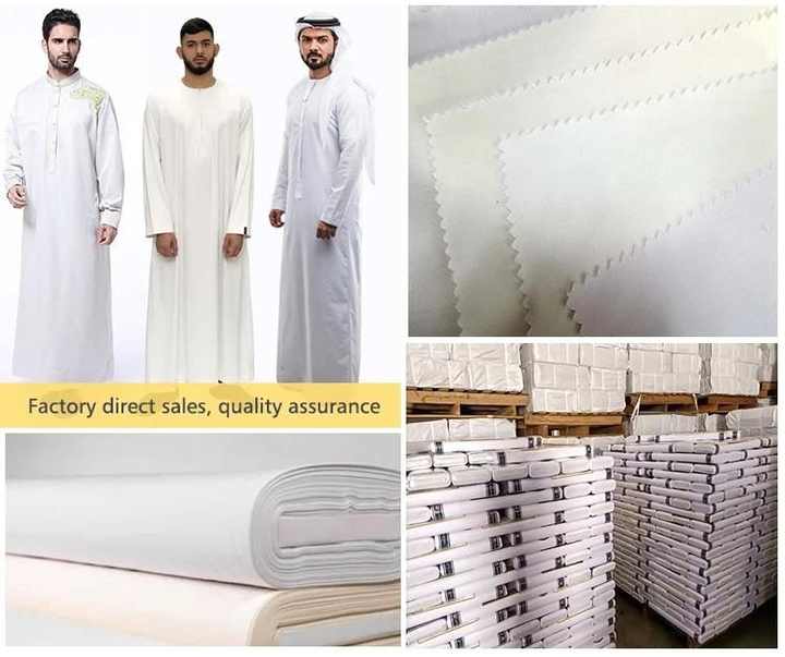 Lightweight Essential White Robe Thobe for Saudi Muslim Men Boys 100% ...