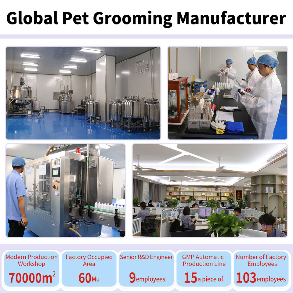 500ml Pet Bath Gel Fragrance Hair Deep Cleansing Relief Anti-Itch Dogs ...