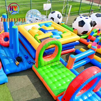 Outdoor Team Building - Exciting Inflatable Obstacle Games