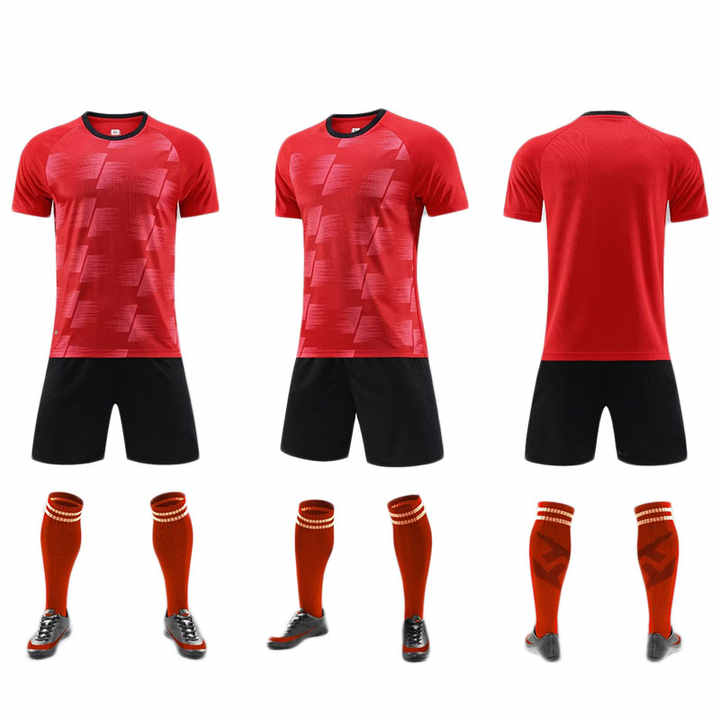 Mens Soccer Kit Set Uniforms with Socks - Customizable