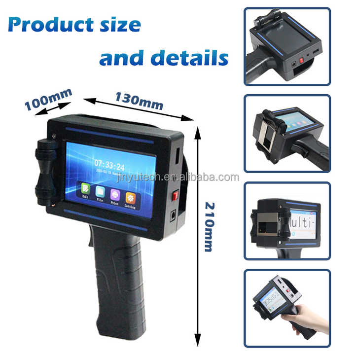 12.7Mm Mini TIJ Inkjet Printer Can Bottle Logo Printer Expiry Date ...