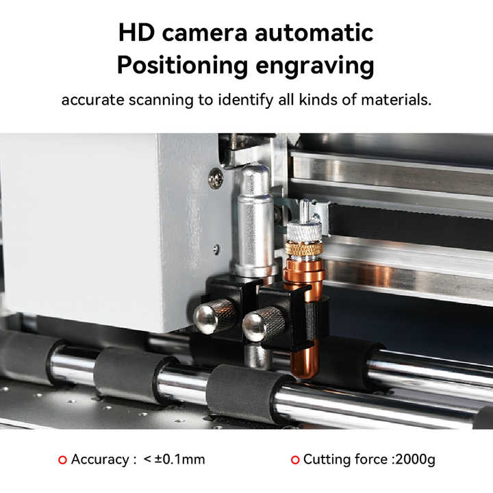 Automatic Feeding Sheet Cutting Machine Servo Motor Auto feeding Digital Label Double Head Die ...
