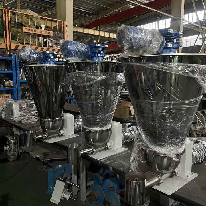 Mini Volumetric Powder Gravimetric Hopper Plastic Dosing Screw Feeder ...