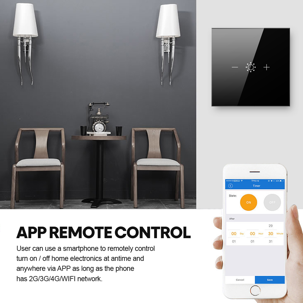 Eu/us Smart Life Home House 220v Smart Dimmer Switch Wifi Wireless ...