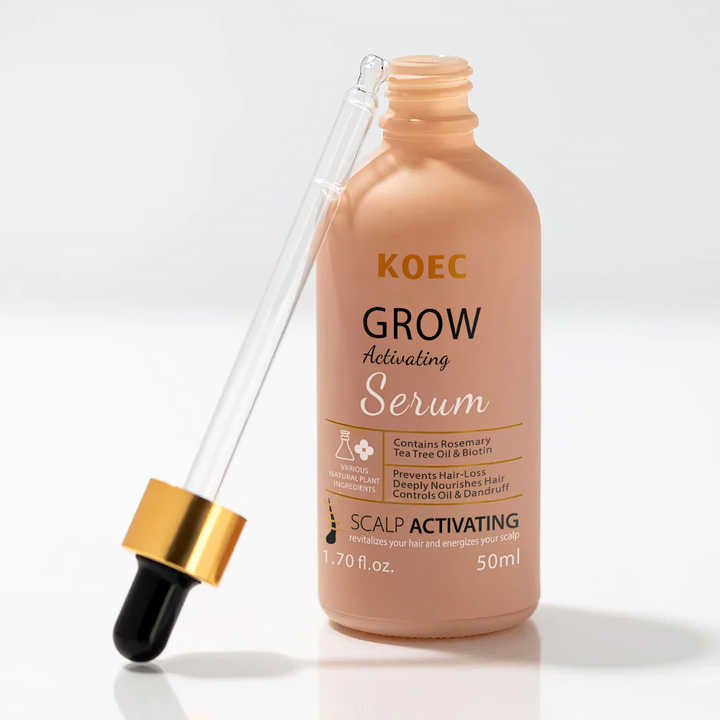 KOEC Grow Activating Serum - Nourishes Hair & Prevents Loss