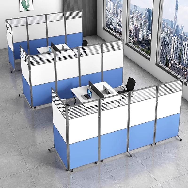 XTPW-12 Modern Outdoor Foldable Screen Office Table Divider MDF Movable ...