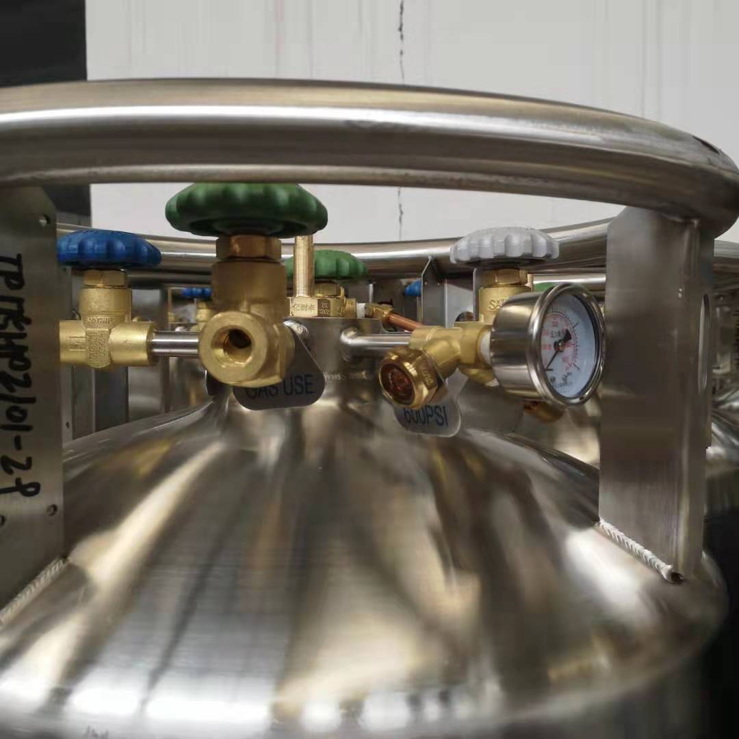 175l 2.0mpa Vertical Mobile Liquid Nitrogen Dewar Tank Cryogenic Dewar Flask From China Factory ...