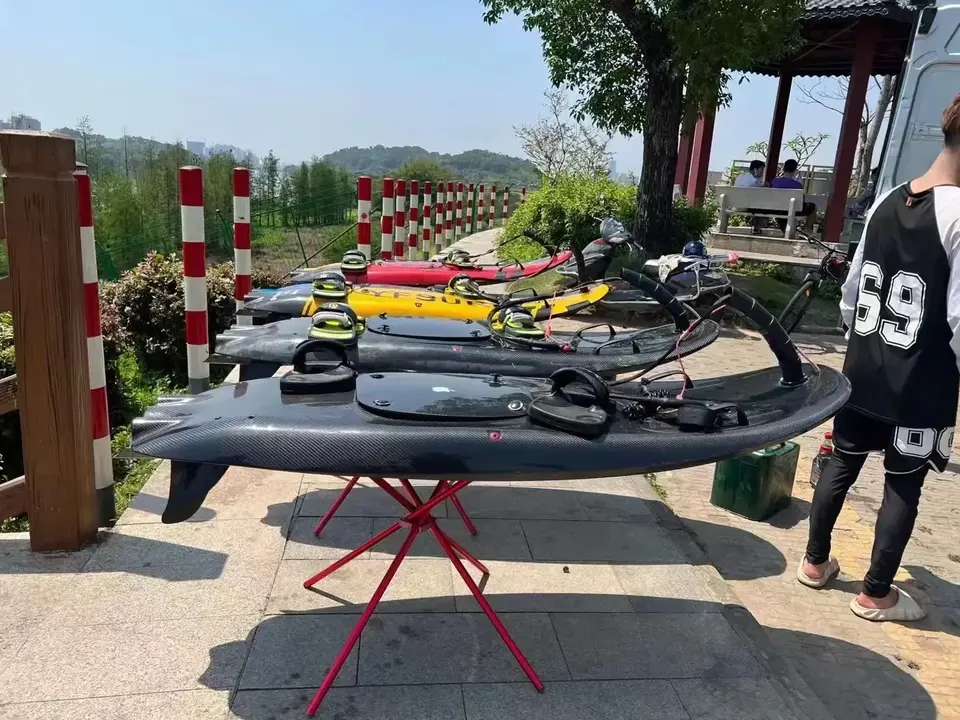 Electric Surfboard - Carbon Fiber Hydrofoil with Wireless Control