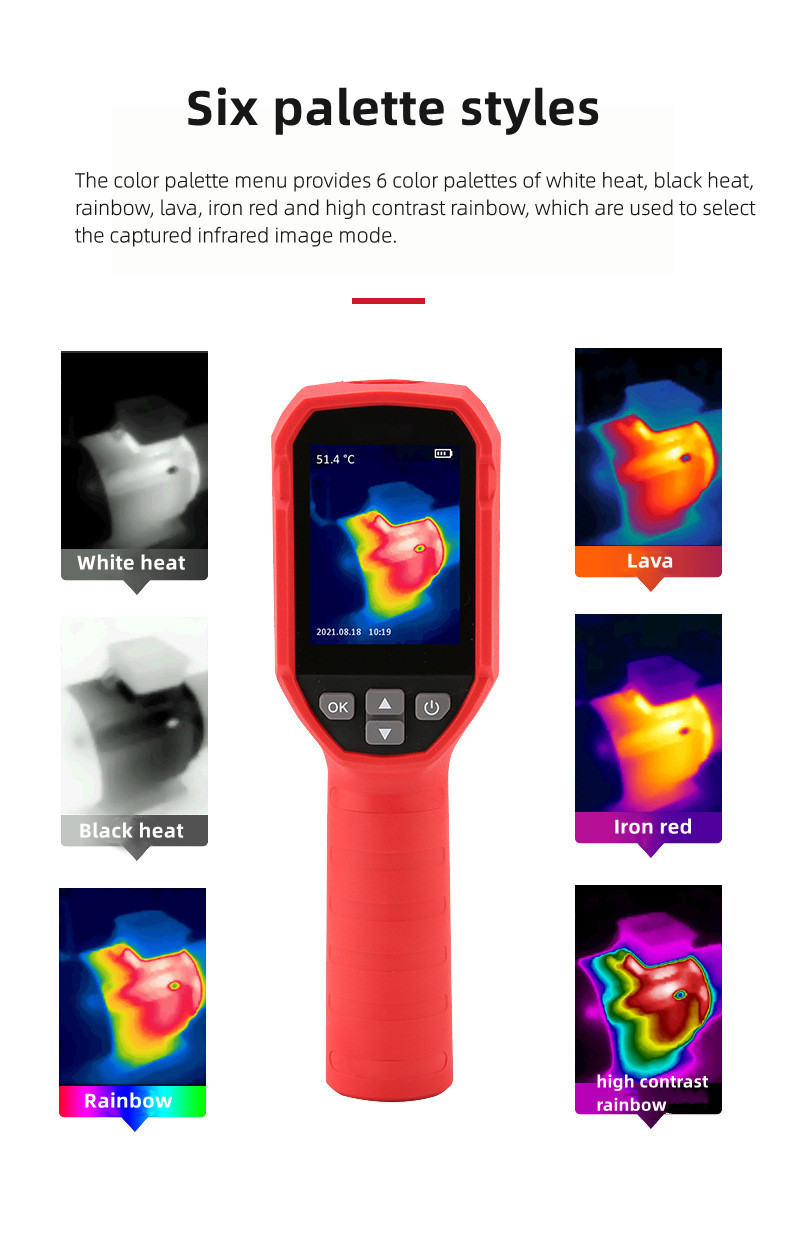 UNI-T UTi120S Infrared Thermal Imager Resolution 120 x 90 Handheld ...