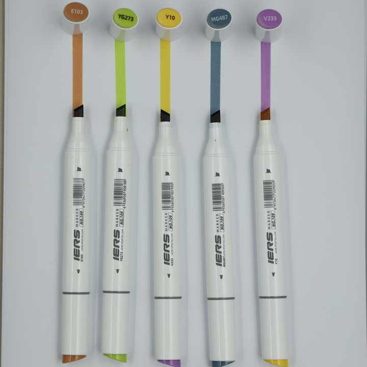 IERS High Quality Custom logo 300 Colors Eco Art Markers Pen Colorful ...