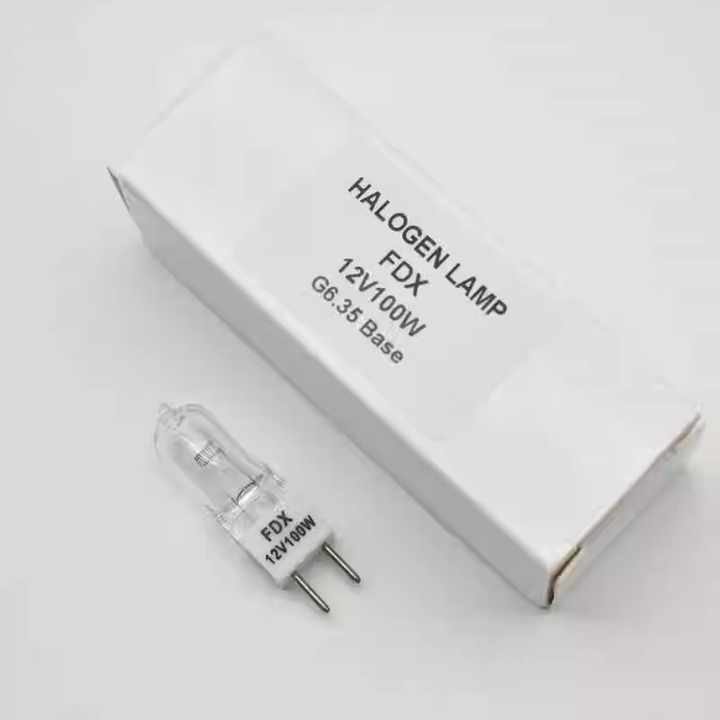 HoneyFly FDX Microscope Halogen Lamp Bulb G6.35 12V 100W 3200K for ...