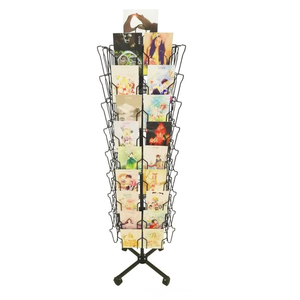 Buy Freestanding rotating card display stand with Custom Designs ...