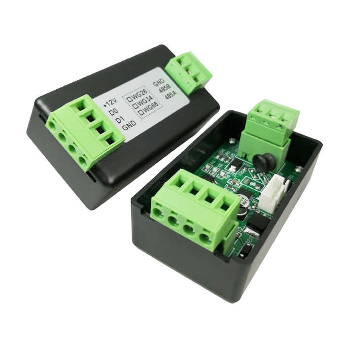 RS485 Keypad Reader for Biometric Access Control - Wiegand Converter