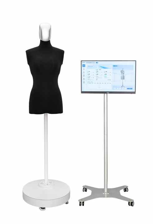 Women's Dress Mannequin with Core Motor Component Collaborative Female ...