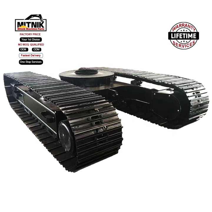 10T 20T 30T Excavator Undercarriage Steel Track Side Frame