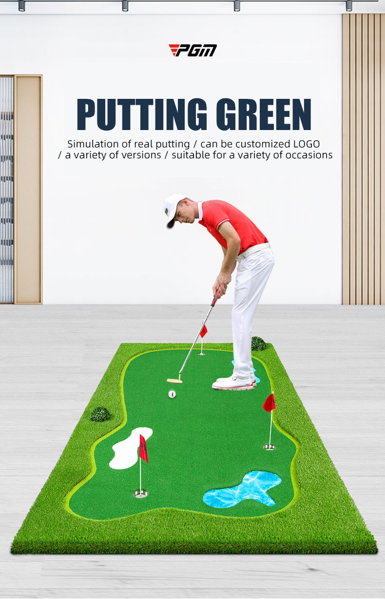 PGM GL020 custom backyard indoor mini golf turf putting green home ...