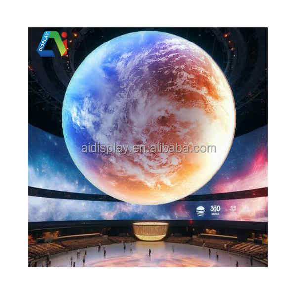LED Display Screen - Spherical LED Screen for Exhibitions