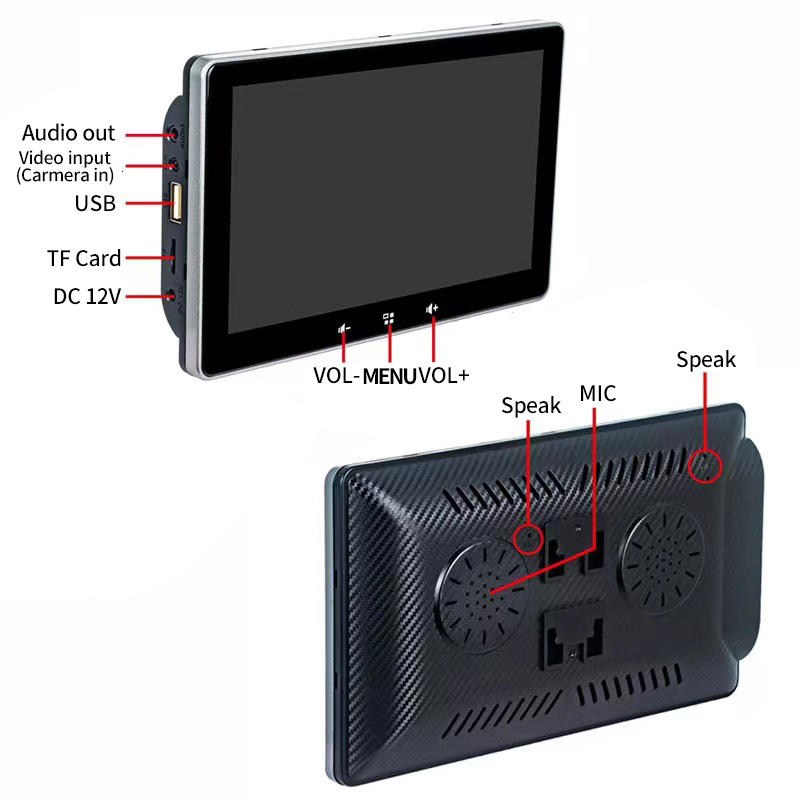 Universal Portable Wireless 7 Inch Touch Screen Car Radio Carplay
