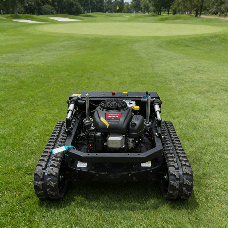 All Terrain 2-Stroke Remote Controlled Crawler Lawn Mower Fully ...
