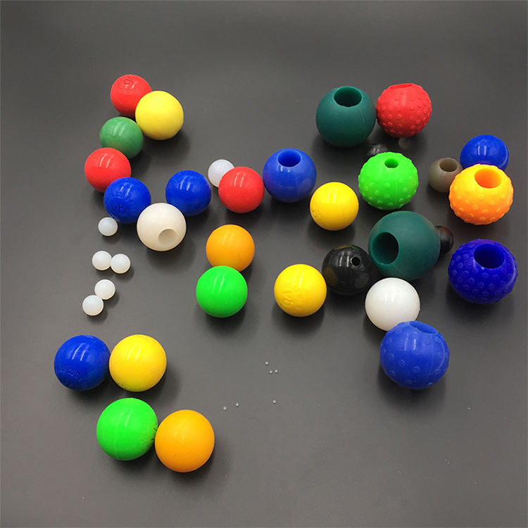China Factory Eco-friendly Custom Colored Hollow Bouncing Rubber Ball ...