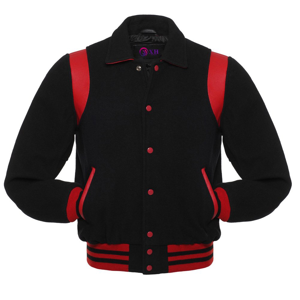 Blue Orange Varsity Jacket - 2025 New Design Men's Winter Style