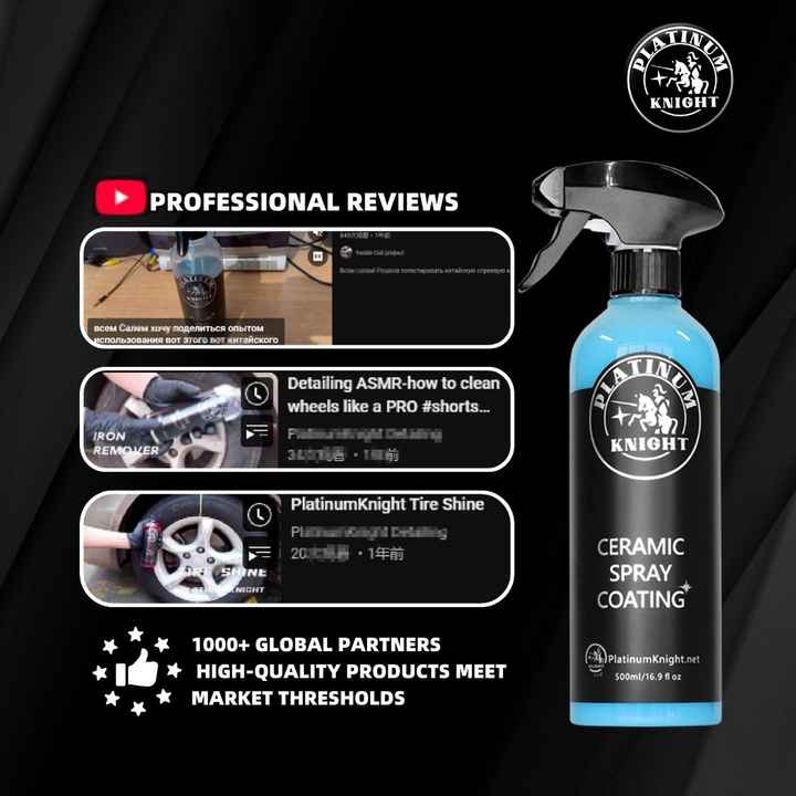 Custom Labels Here! Car Wash 1st Supplier Nano Car Wax Shampoo