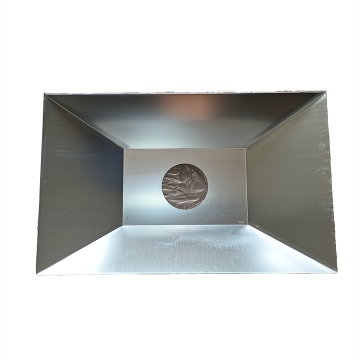 Aluminum Industrial Restaurant Range Cooker Extractor Downdraft Chimney ...