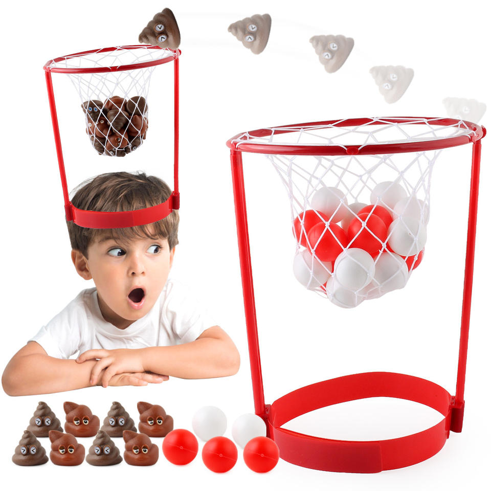 Fun Poop Basketball Headband Unisex Indoor Outdoor Sports Toy Novelty ...