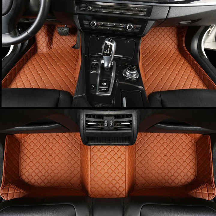 3D 4D 5D 7D Leather Custom Car Floor Mats Carpet Material Roll Anti ...