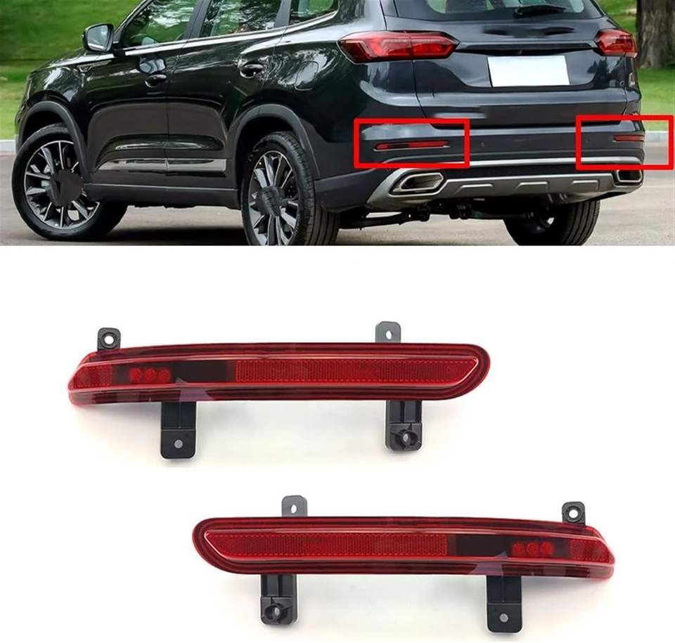 Rear Reflector Fit for Chery Tiggo 8 Pro Rear Bumper Fog Lamp Car ...