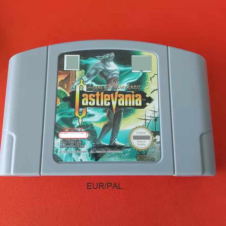 Castlevania Legacy of Darkness N64 PAL Spielkartusche Karte fur Nintendo 64 Konsolen Alibaba