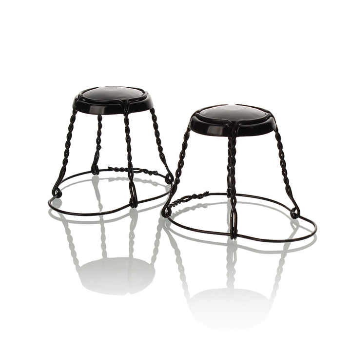Wholesale High Quality Gold Black Silver Champagne Cork Wirehood Wire Cage for Champagne Stopper ...