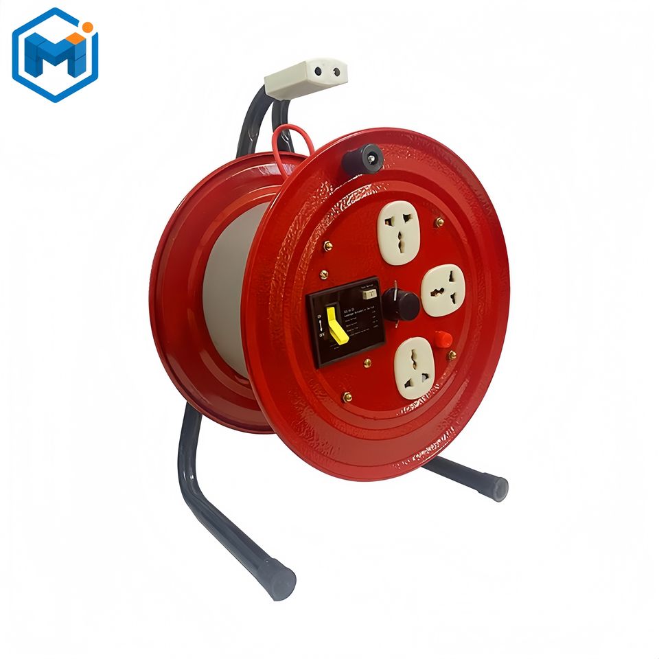 Manchange Factory Foot Extension Cord Reel With Circuit Breaker ...