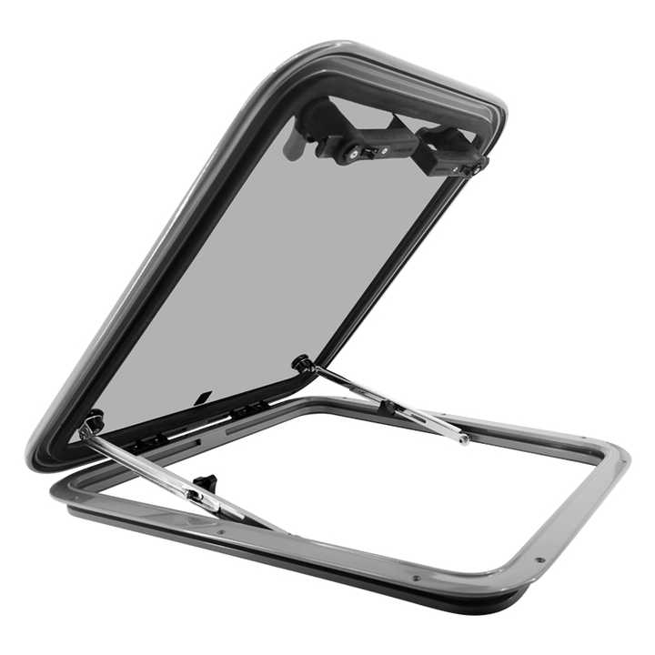 Genuine Marine Aluminum Trapezoid Skylight for Boat Yacht Roof