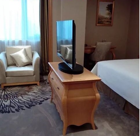 Optimize Viewing Experience with Versatile 360 degree movable tv stand ...