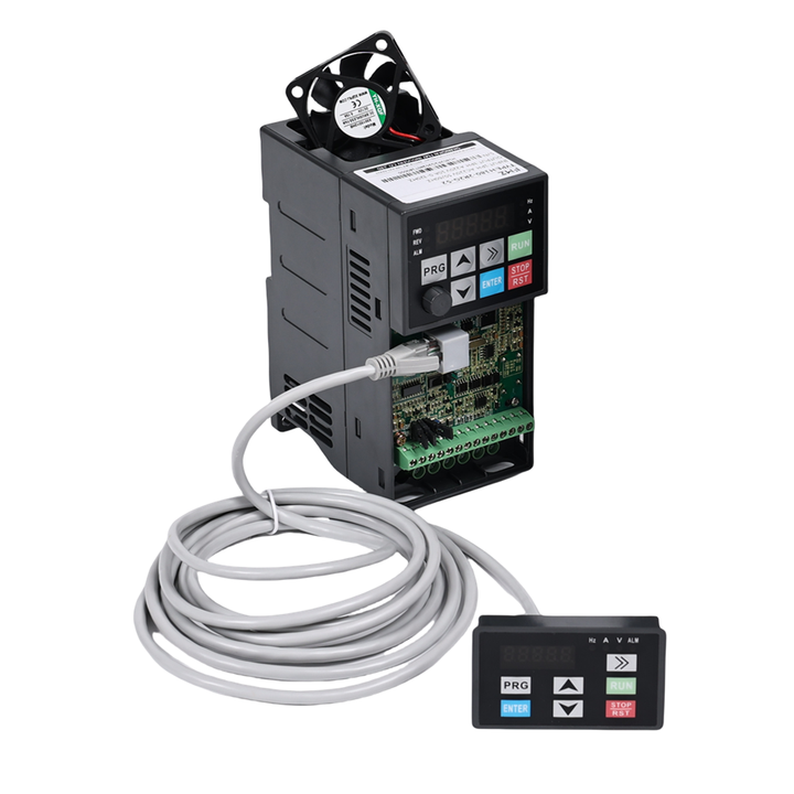 Oem Vfd Single Phase to 3 Phase 220v 2.2kw Variable Frequency Drive 3hp 2.2kw Ac Frequency Drive ...