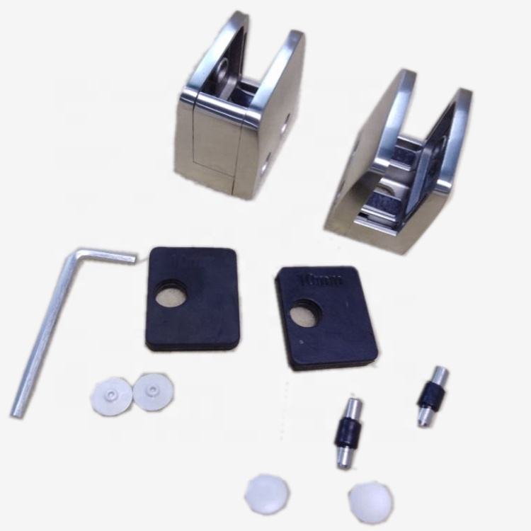 Stainless Steel 316 Glass Clamp Clips for Stair Railings