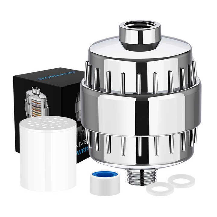 Universal 15/20/25 Level Stage Shower Water Purifier Filtered Shower ...