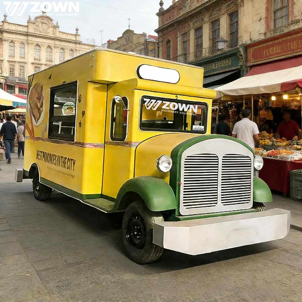 Portable Electric Food Cart Snack Truck Vending Kiosk for Outdoor Event ...